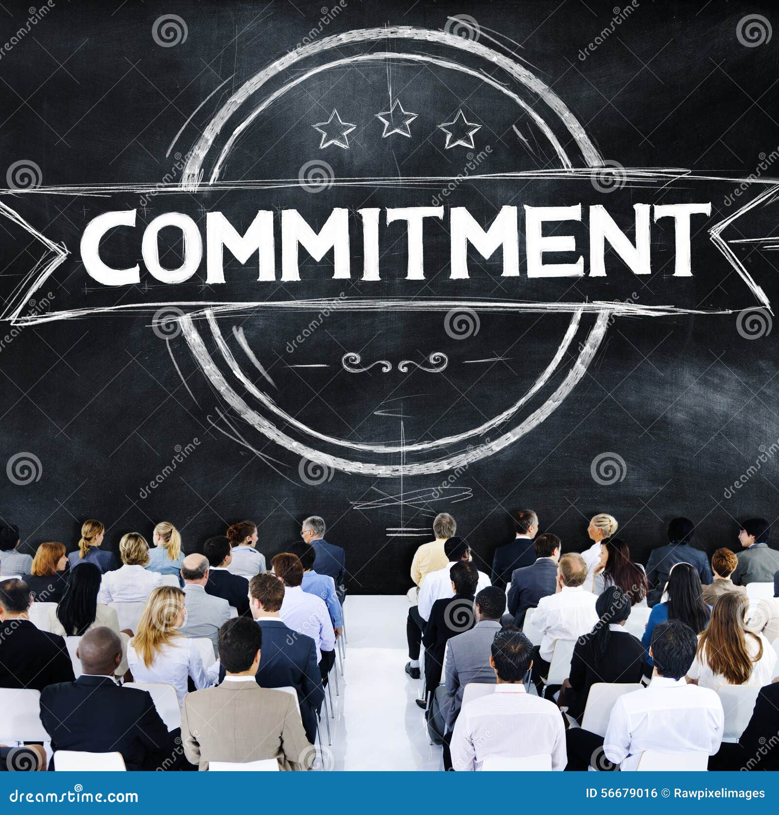 Commitment Devotion Dedication Conviction Concept Stock Photo - Image ...