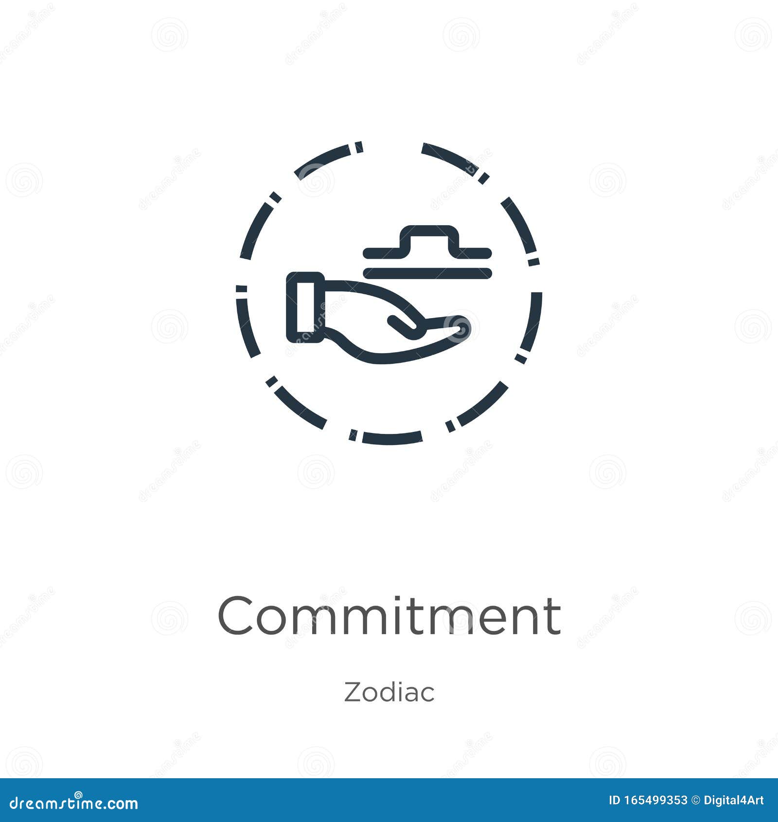 Commitment Thin Line Icon. Handshake Shield Check Mark Icon Vector ... Commitment Thin Line Icon. Handshake Shield Check Mark Icon Vector ...