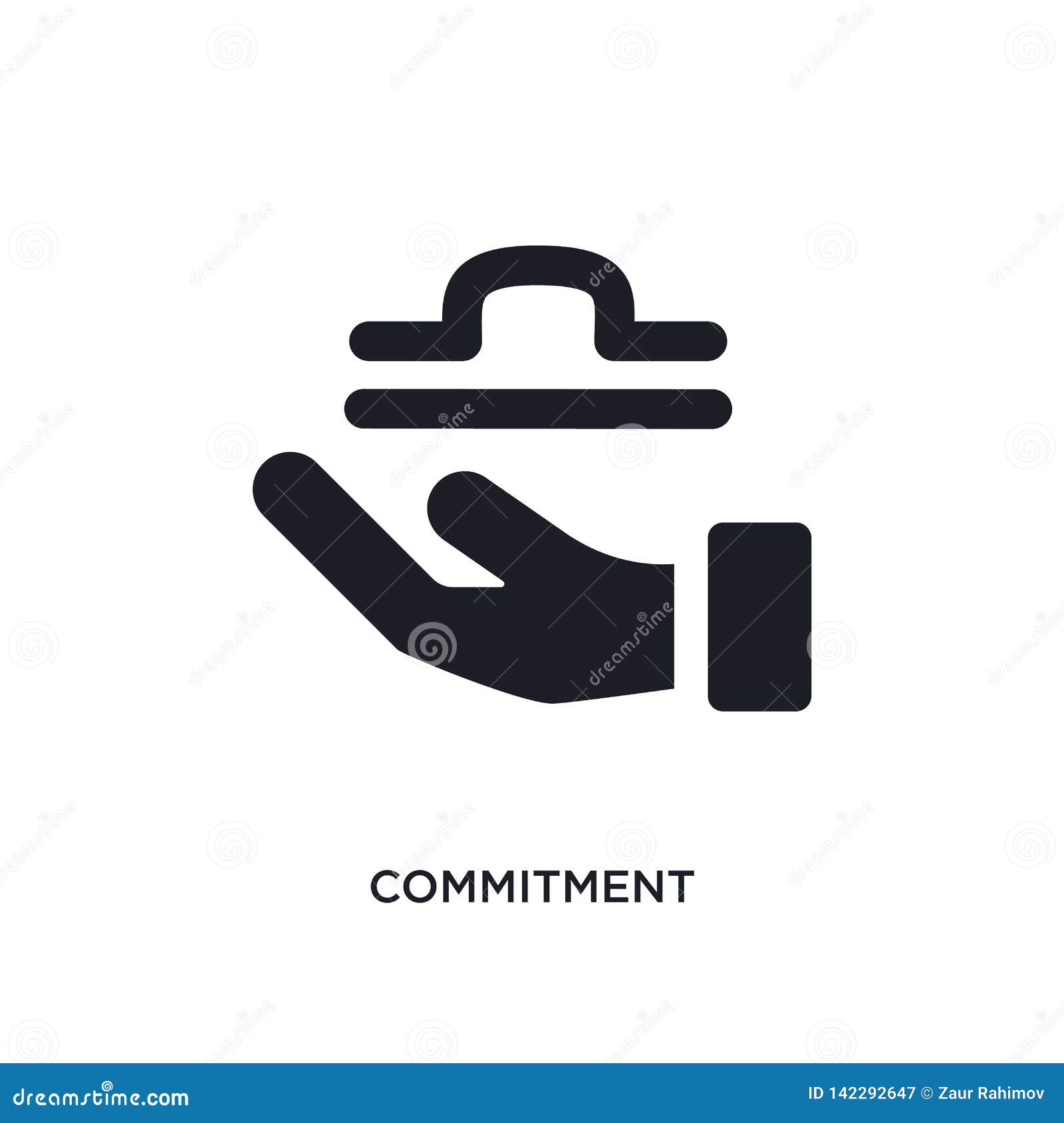Commitment Isolated Icon Simple Element Illustration From Zodiac