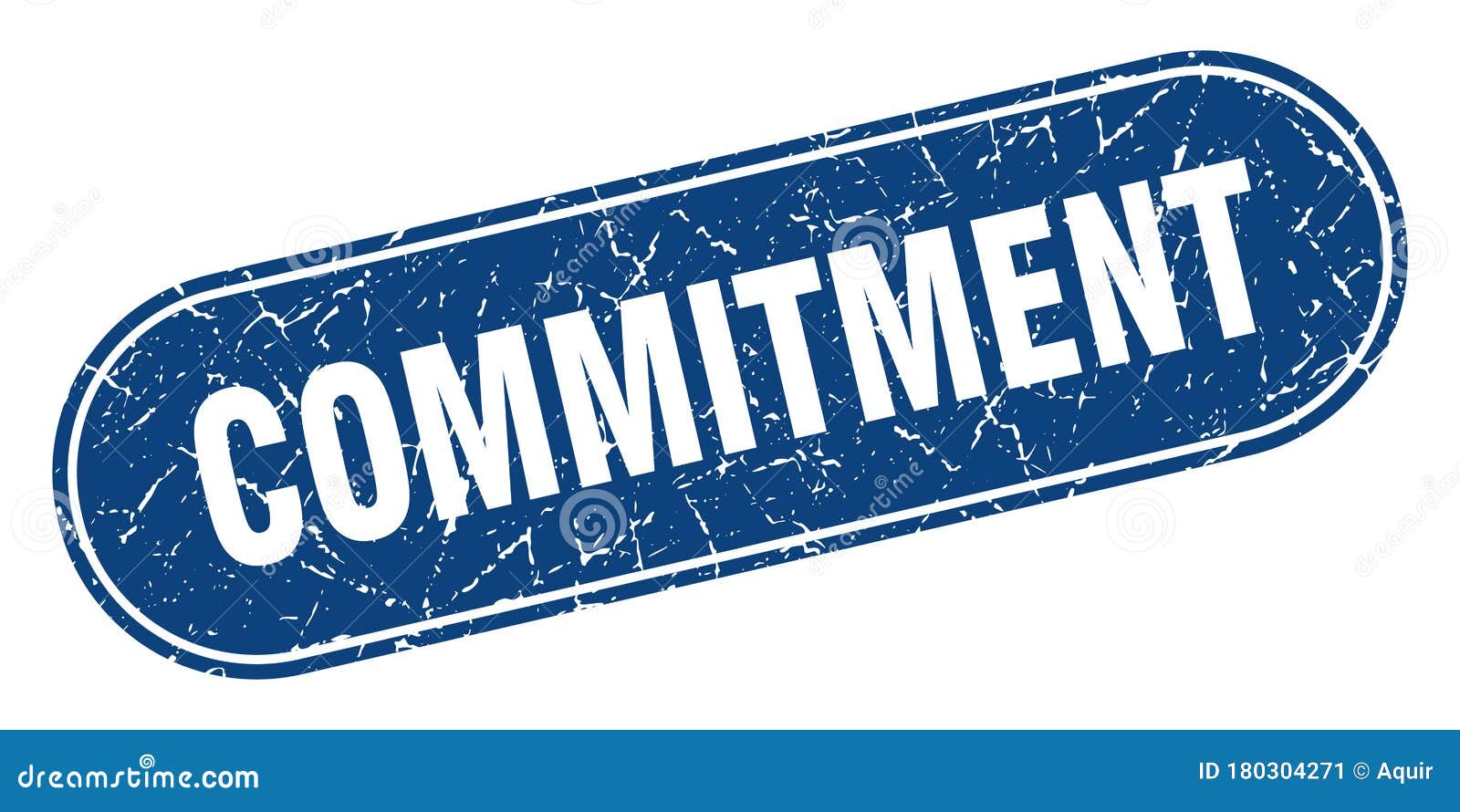 Commitment Sign. Commitment Grunge Stamp Stock Vector - Illustration of ...