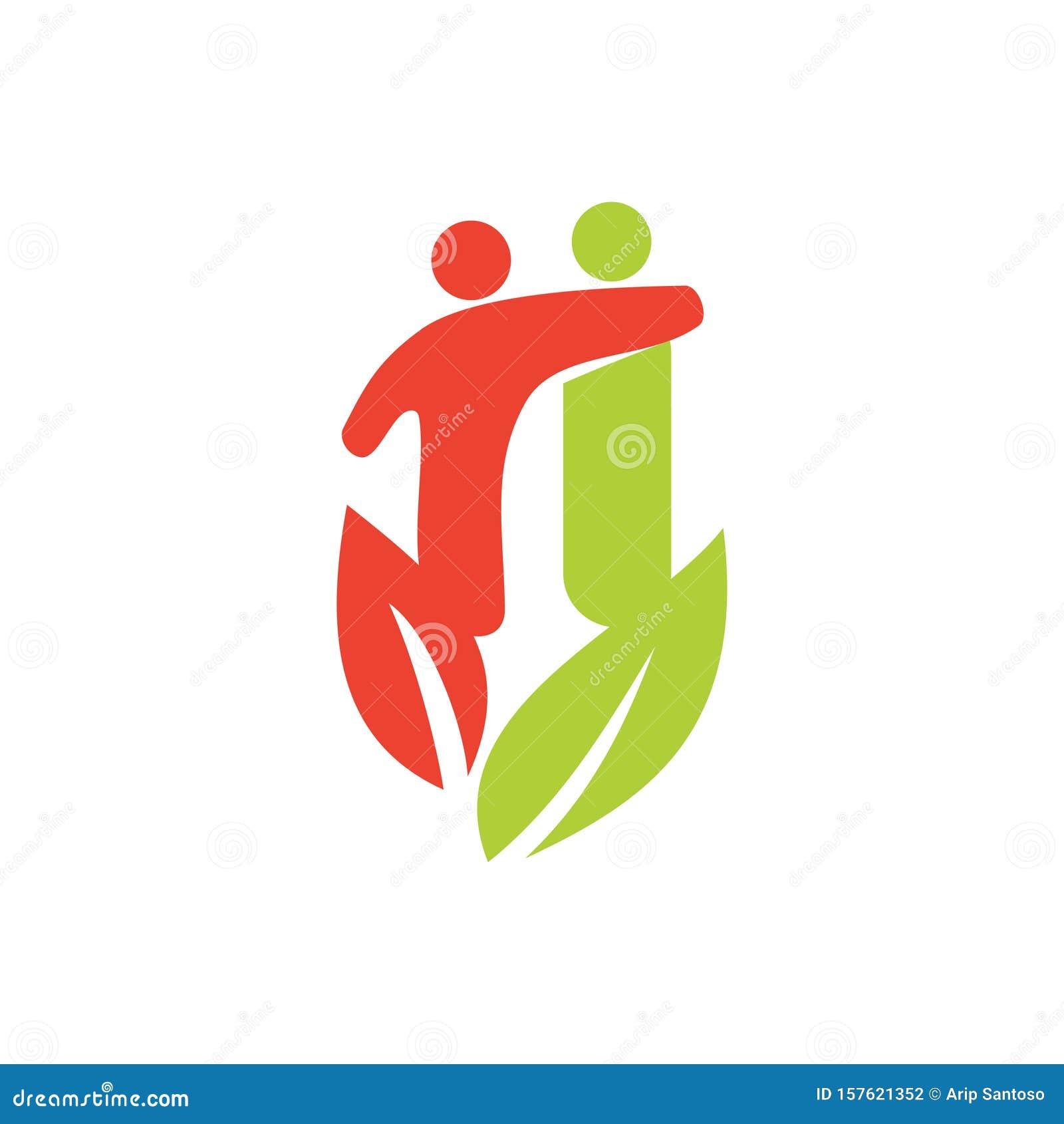 Commitment Teamwork Together Business Logo Illustration Vector Stock ...