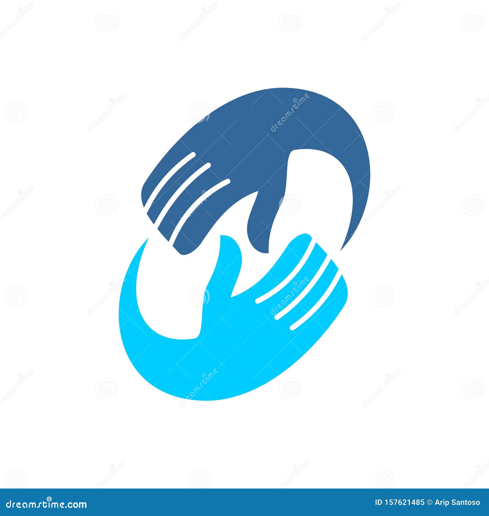 Commitment Teamwork Together Business Logo Illustration Vector Stock ...