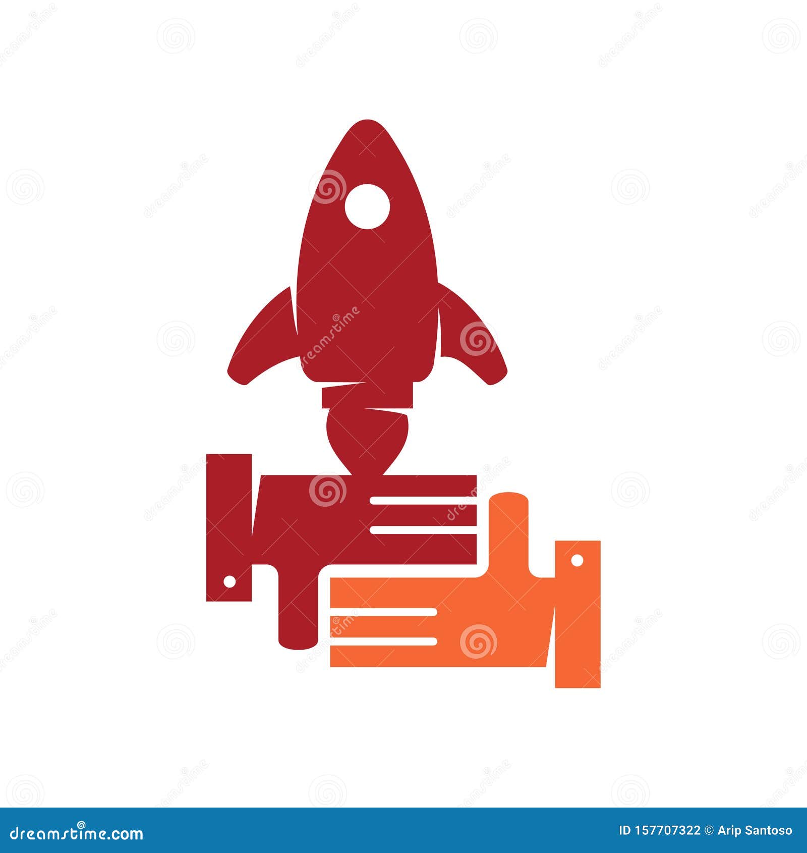 Commitment Teamwork Together Business Logo Illustration Vector Stock ...