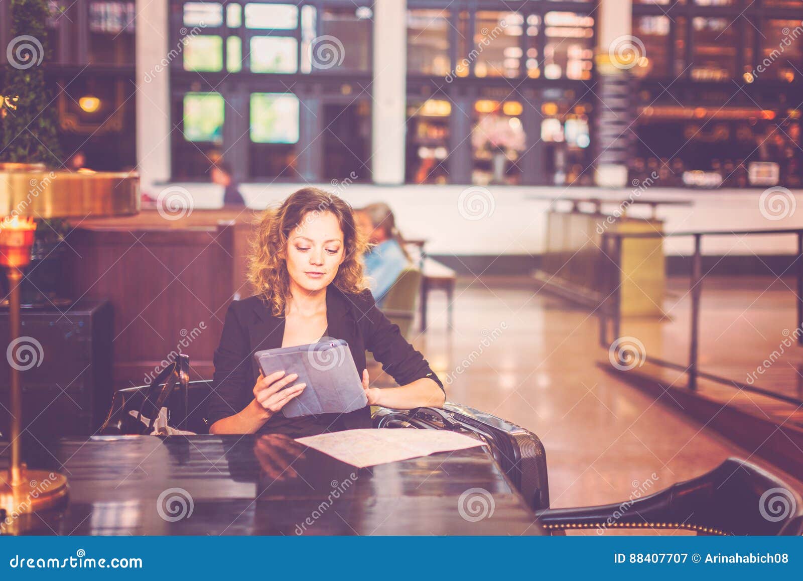 Commmuter stock image. Image of downtown, luggage, america - 88407707