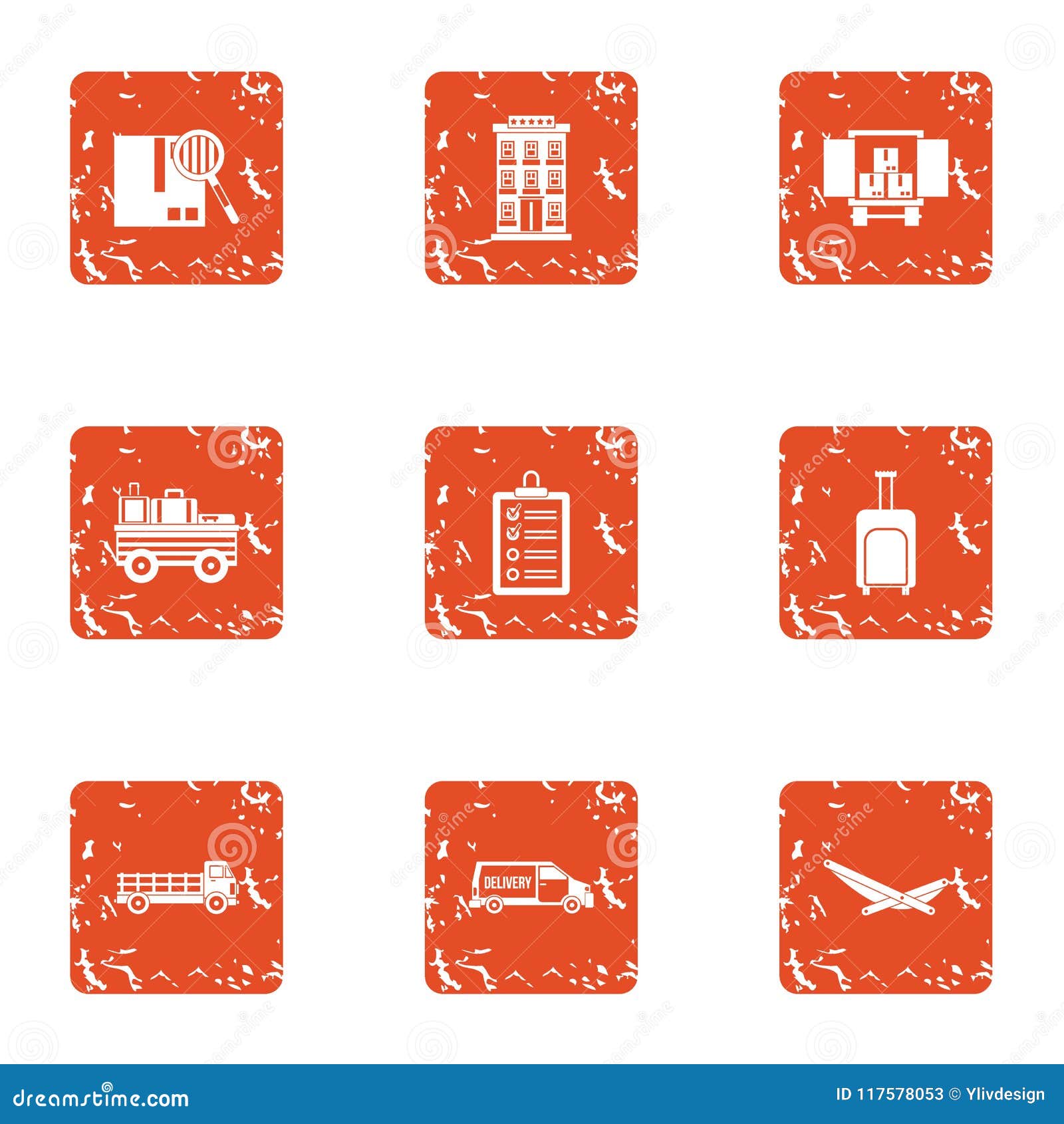 Commode Icons Set, Grunge Style Stock Vector - Illustration of commode ...