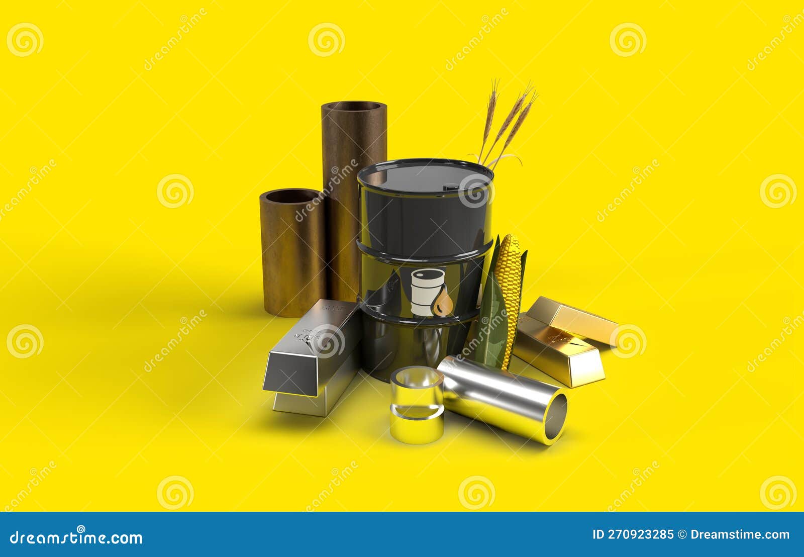 Commodities Gold Grain Stock Illustrations – 14 Commodities Gold Grain ...