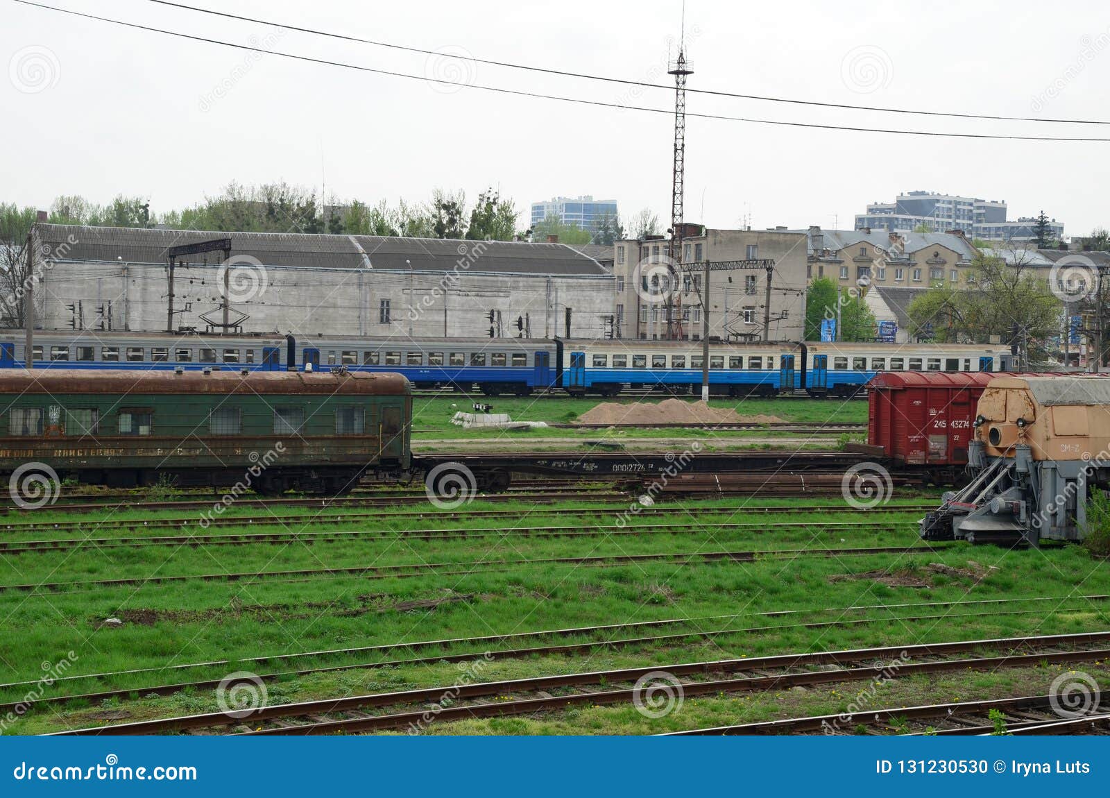 Wagons Of Train Called `Intercity`, The Second-highest Train ...