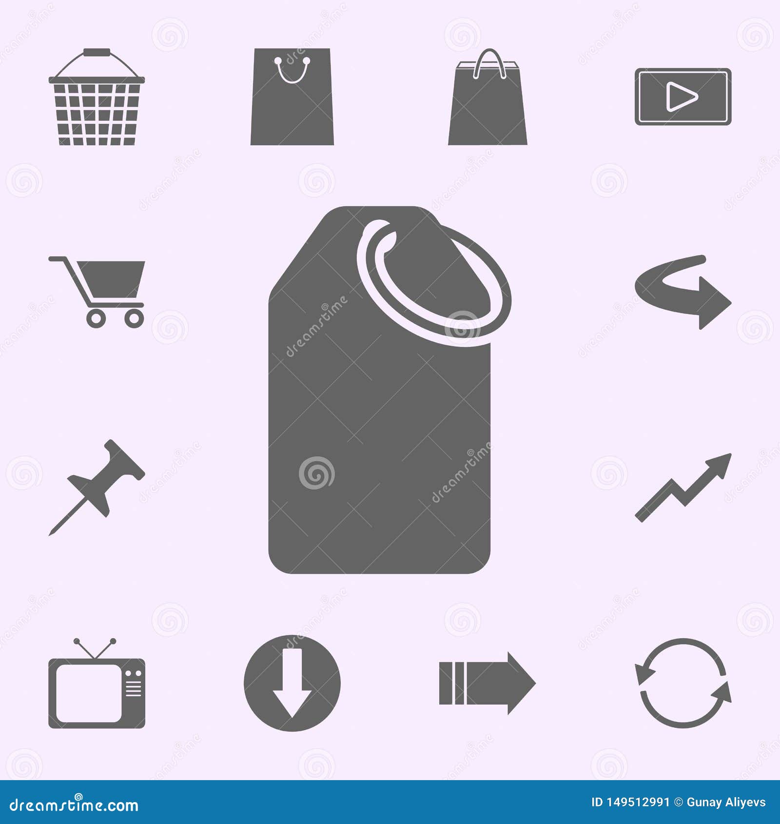 Commodity Tag Icon. Web Icons Universal Set for Web and Mobile Stock ...