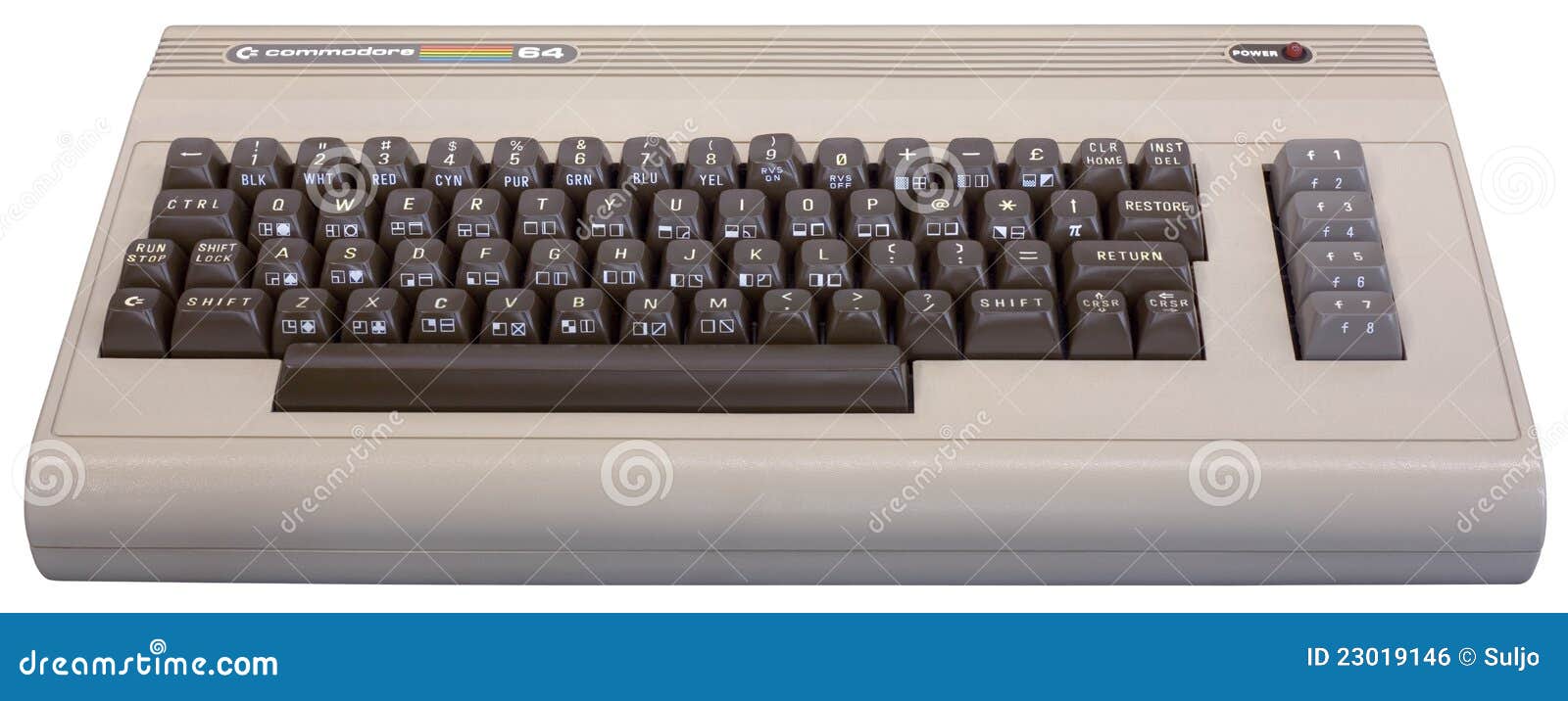 Commodore 64 computer editorial photo. Image of fashioned - 23019146