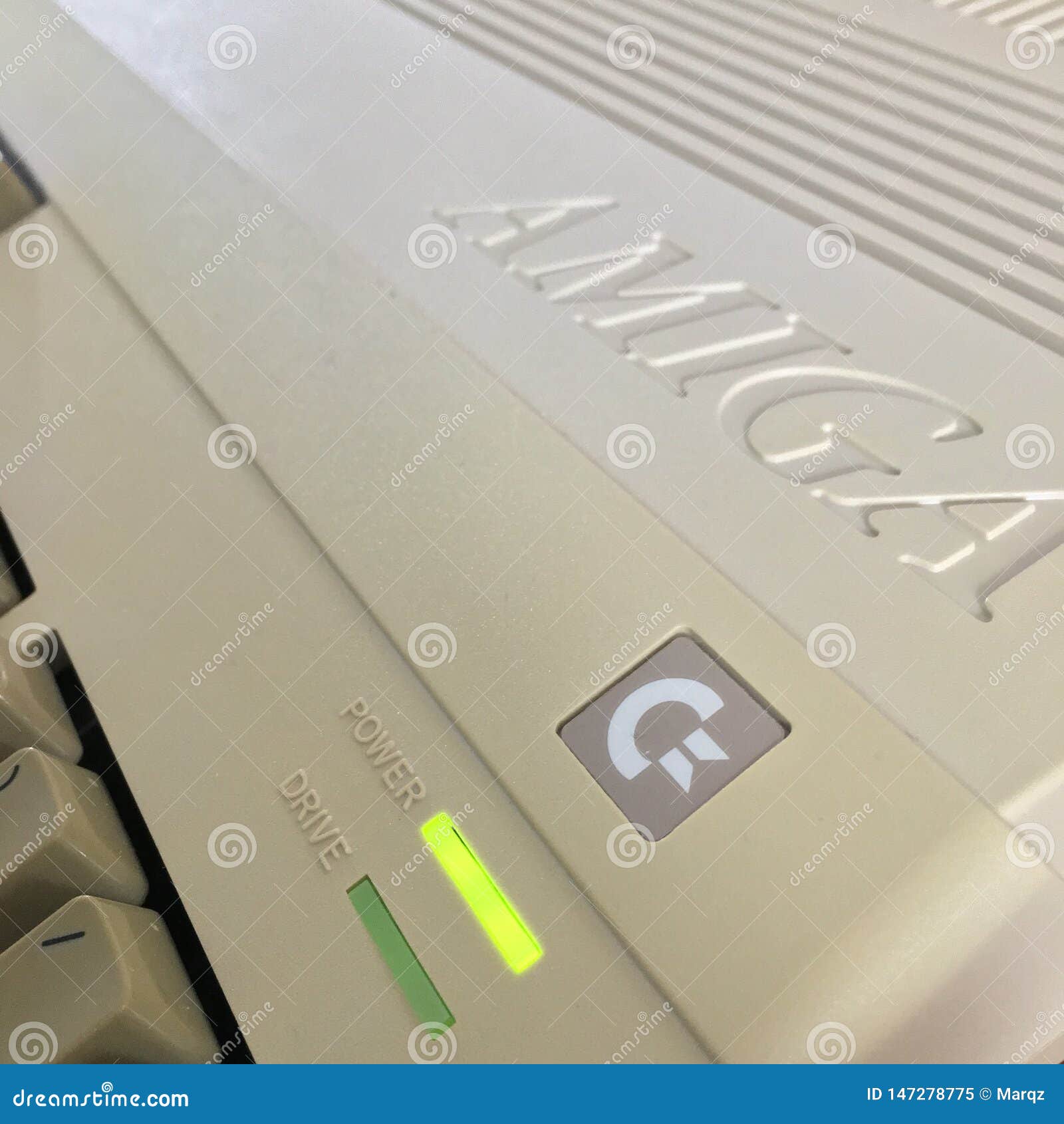 Commodore Amiga 500 - Retro Editorial Image - Image of desktop, amiga ...