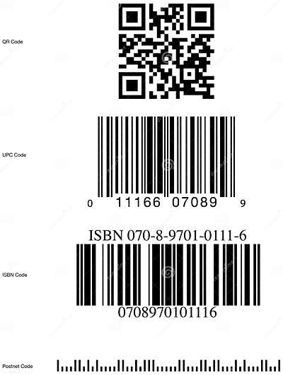 Common bar code symbols stock vector. Illustration of business - 28695287