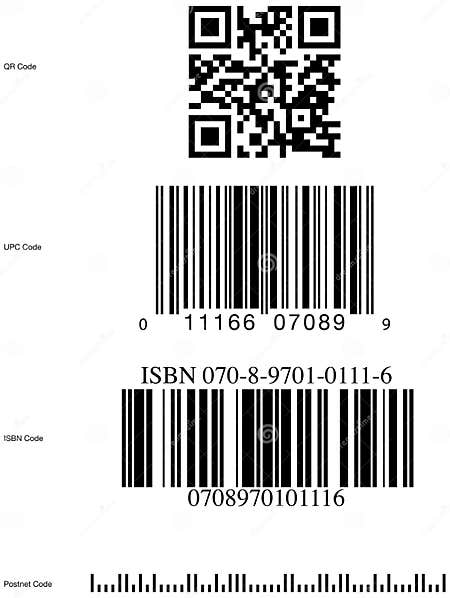 Common bar code symbols stock vector. Illustration of business - 28695287