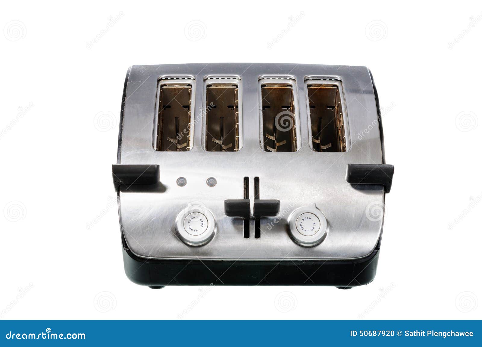 Common chrome toaster stock photo. Image of chrome, life - 50687920