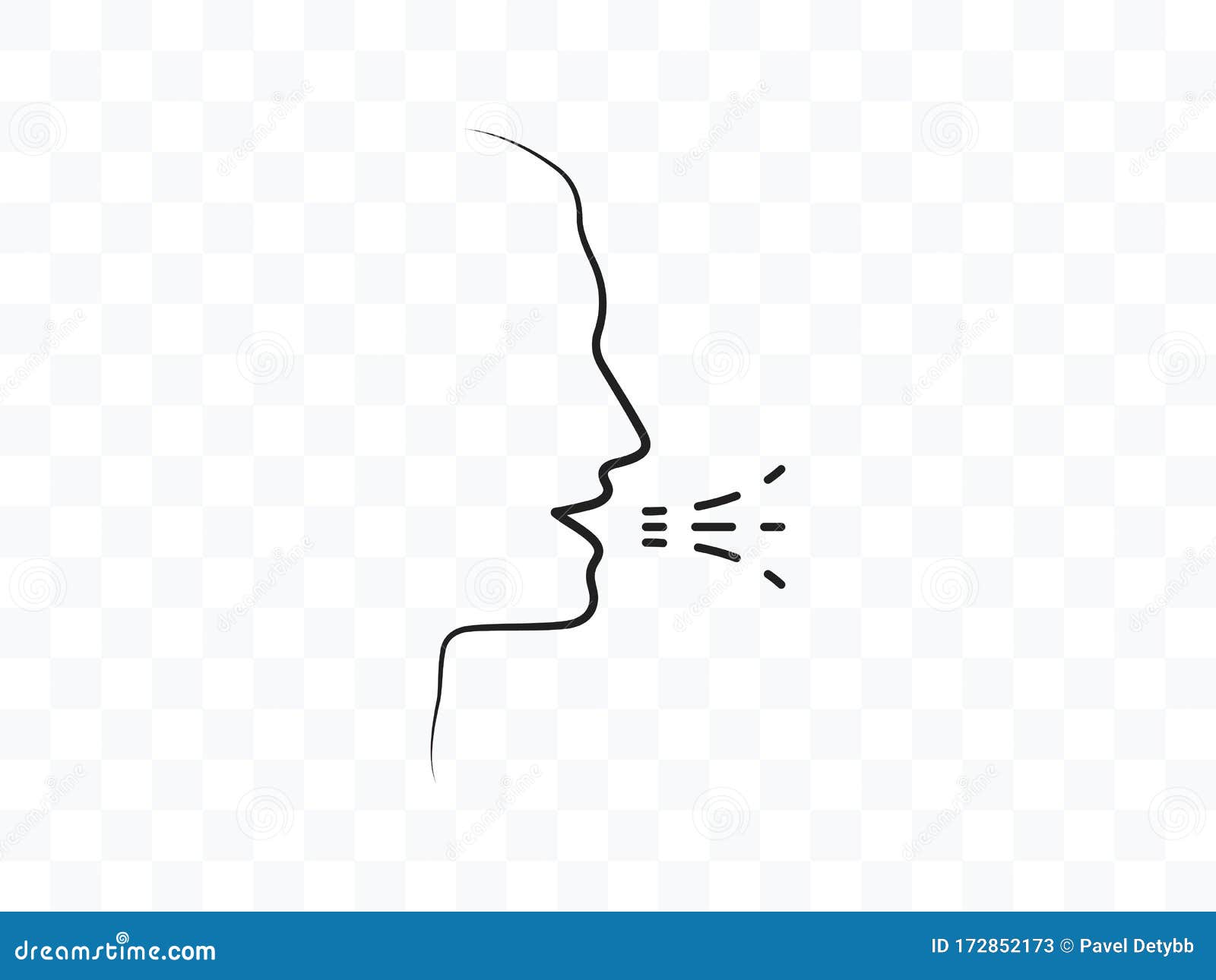 Common Cold, Cough, Flu Icon. Vector Illustration, Flat Design Stock ...