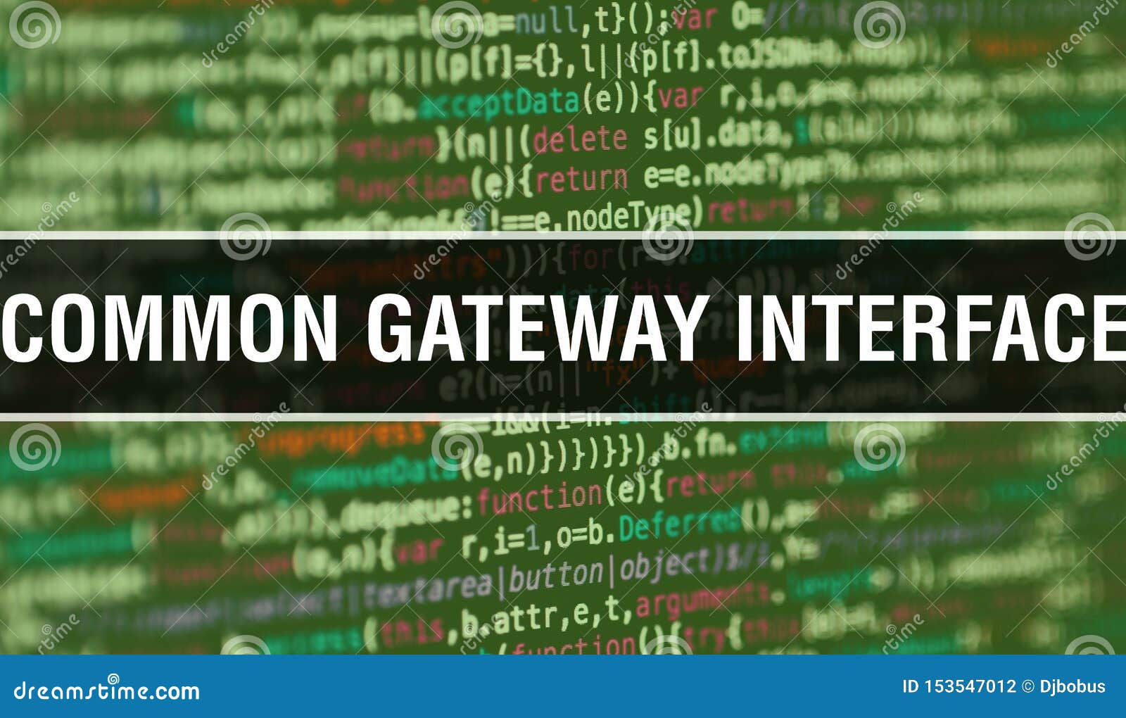 Common Gateway Interface With Abstract Technology Binary Code Backgrounddigital Binary Data And
