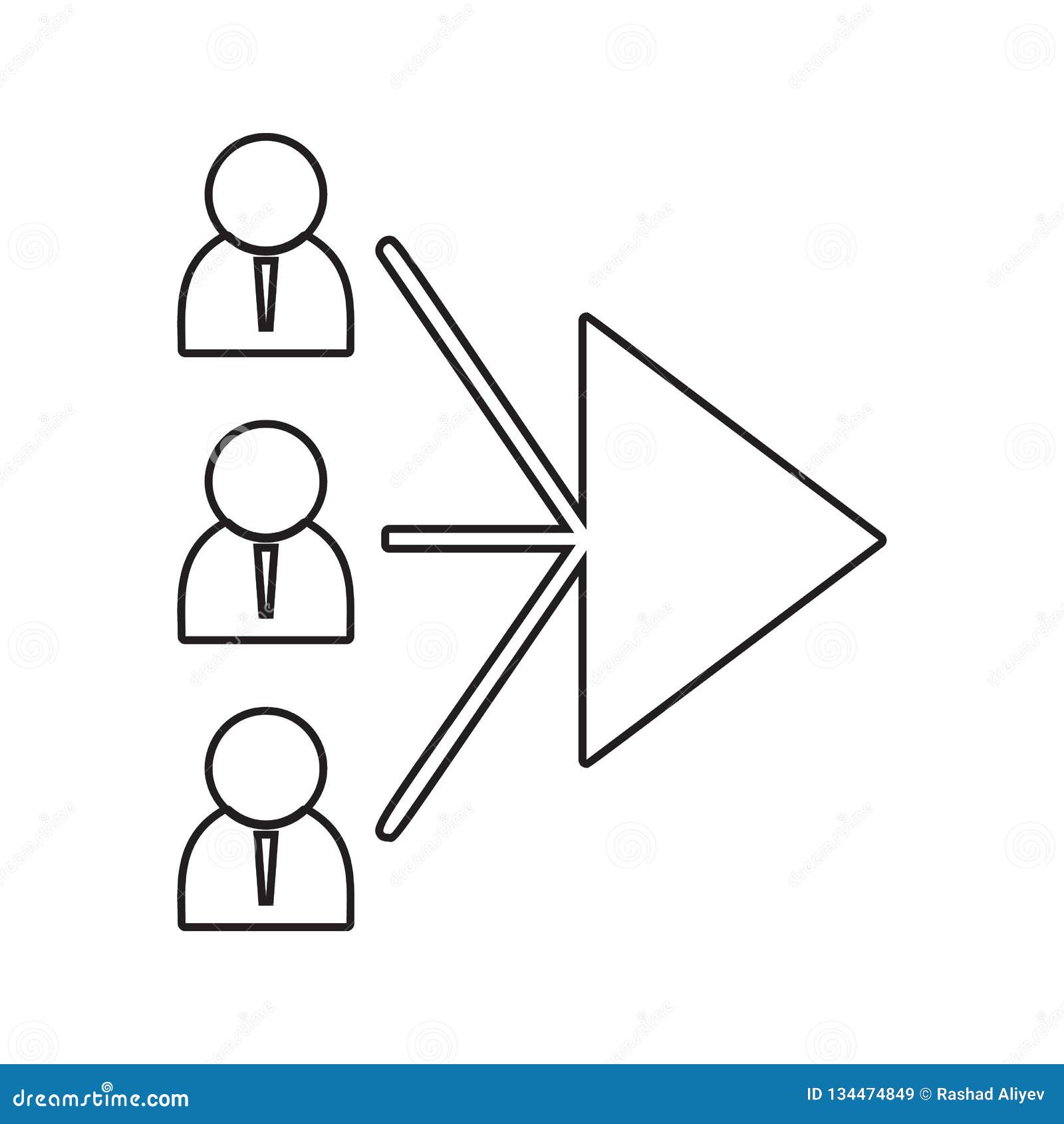 Common Goals Icon. Element of Conversation and Friendship for Mobile ...