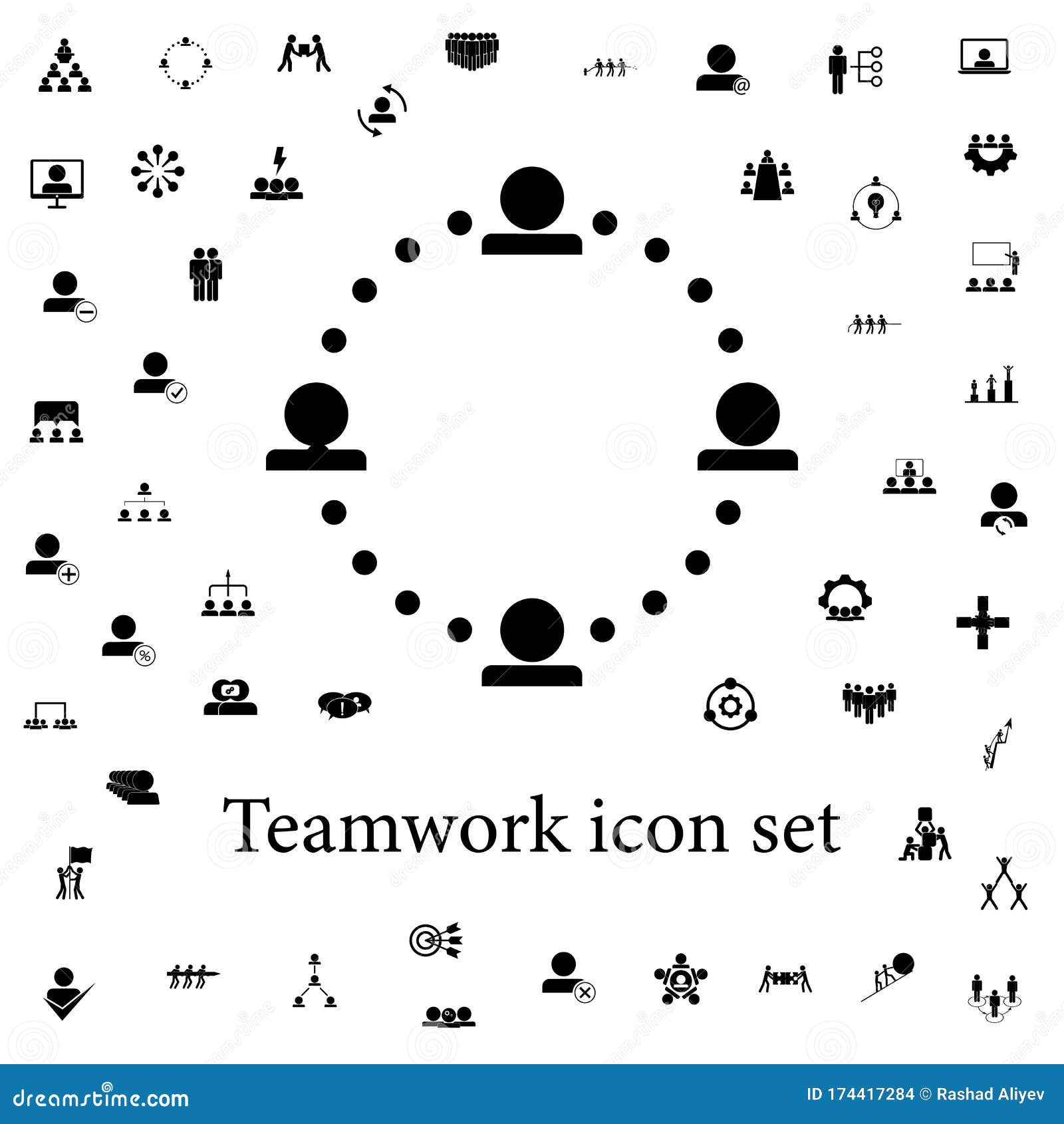 Common Ground between People Icon. Teamwork Icons Universal Set for Web ...
