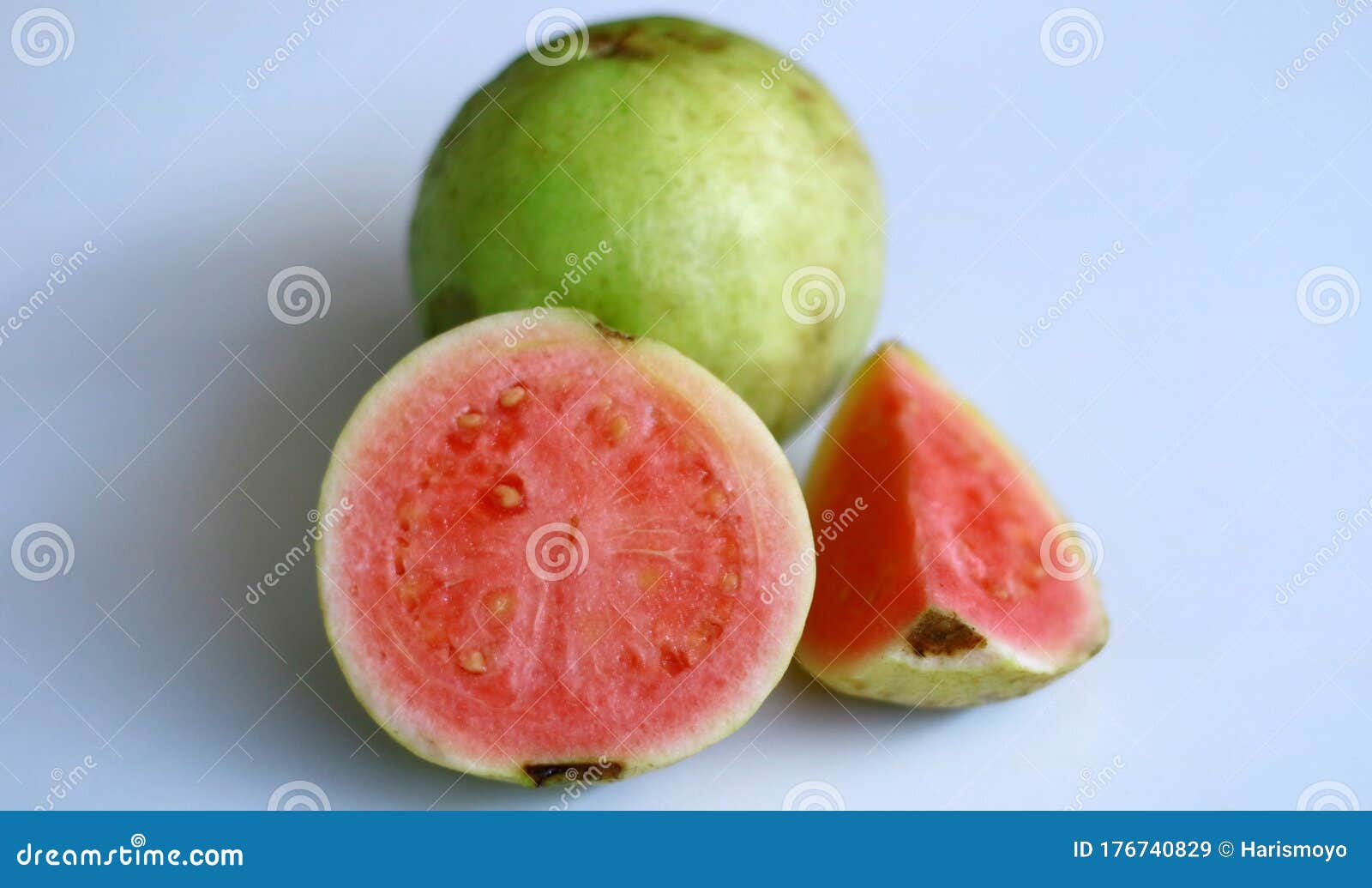 Red Guava stock image. Image of freshness, organic, ripe - 176740829
