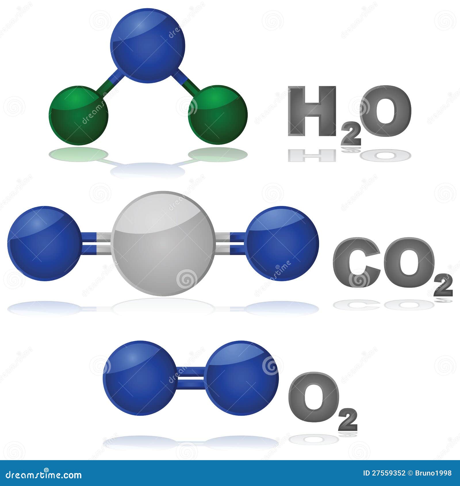 Common Molecules Stock Photography - Image: 27559352