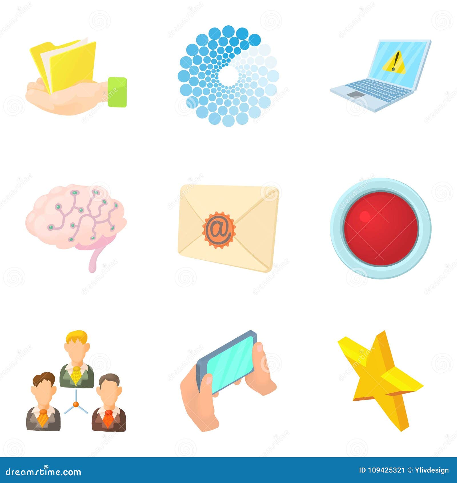 Common Network Icons Set, Cartoon Style Stock Vector - Illustration of ... Common Network Icons Set, Cartoon Style Stock Vector - Illustration of ...