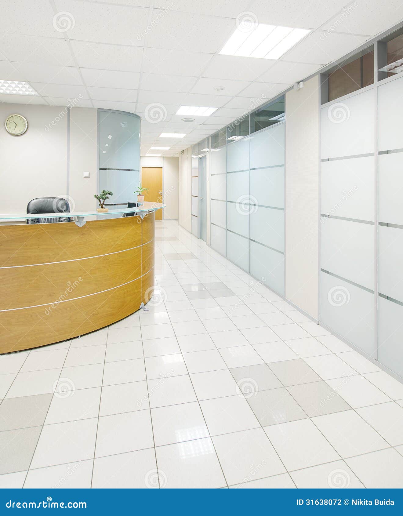 Common Office Building Interior Stock Photo - Image of contemporary ...