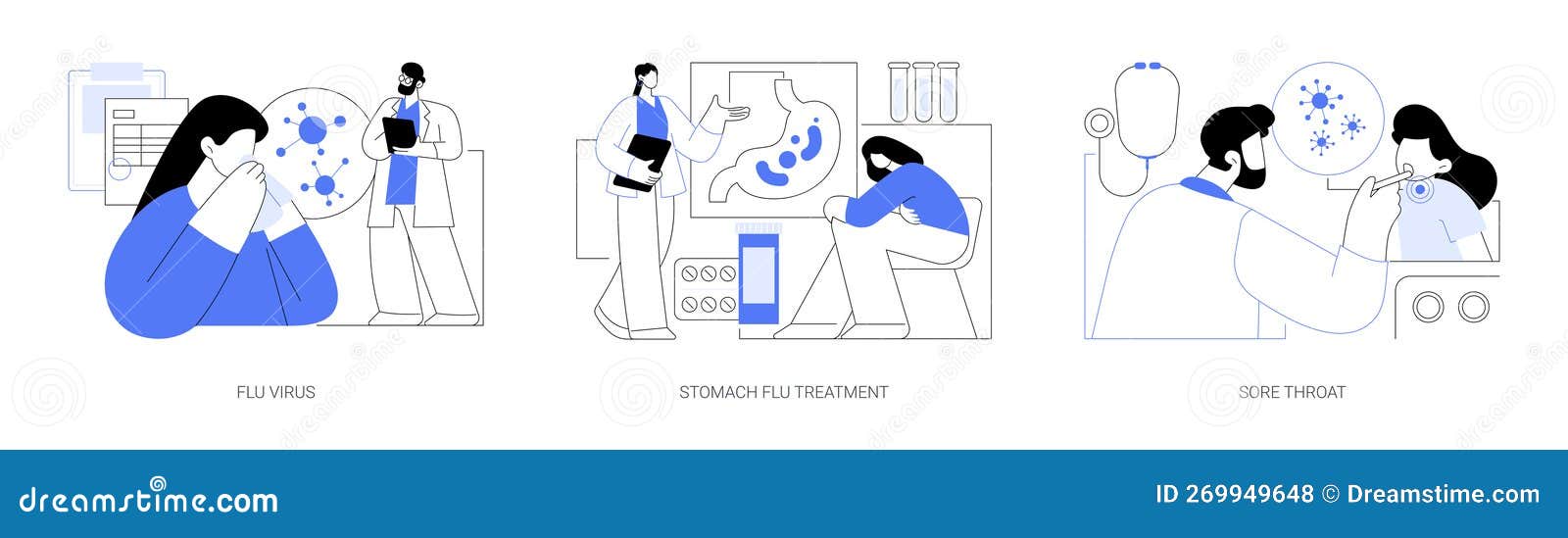 Common Patient Complaints Abstract Concept Vector Illustrations ...