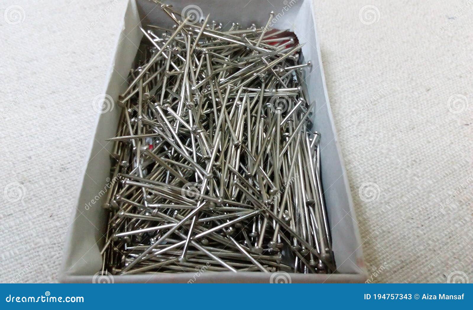 Common pins Office pins stock image. Image of metal - 194757343