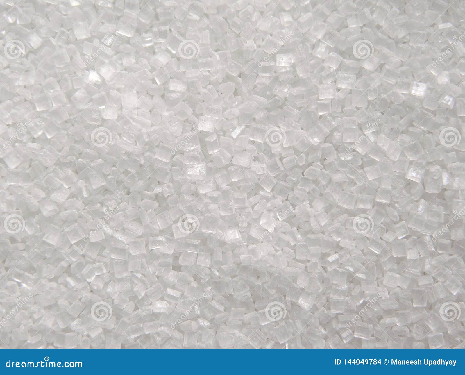 Common refined sugar stock photo. Image of macro, grains - 144049784