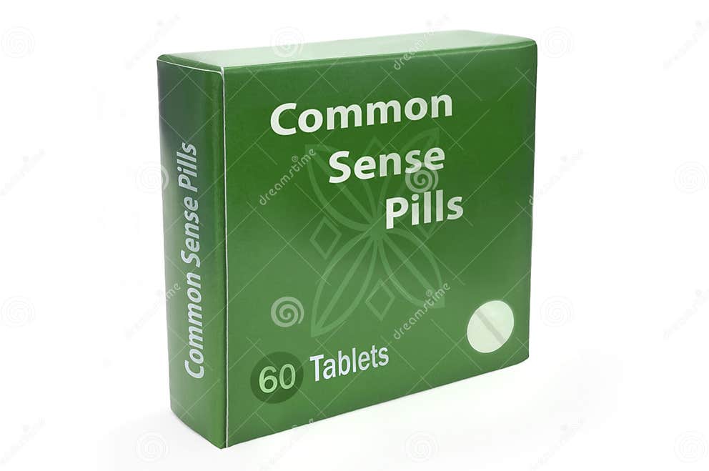 Common sense concept. stock photo. Image of background - 21332904