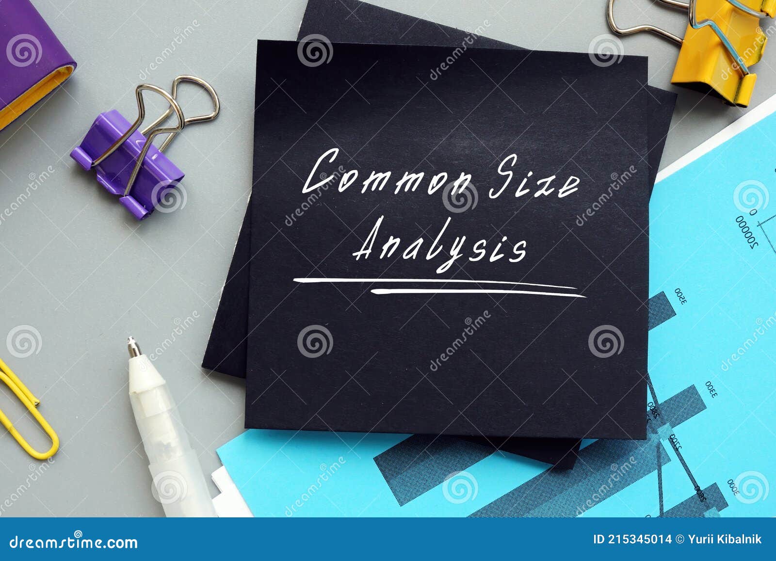 Common Size Analysis Sign on the Page Stock Photo - Image of economy ...
