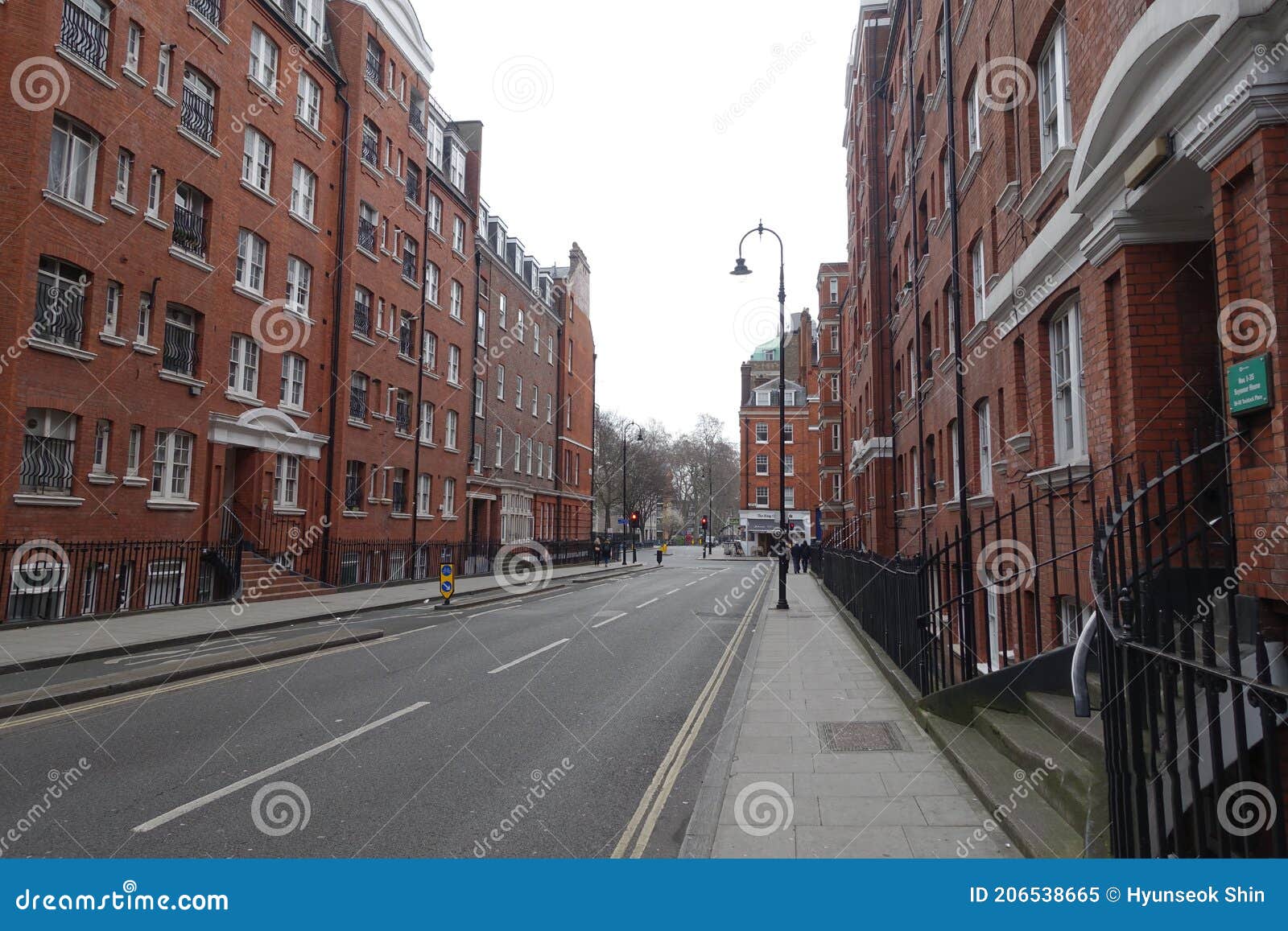 Common street scene stock image. Image of villa, development - 206538665