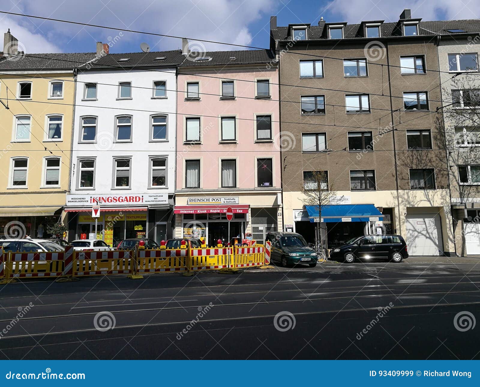 The Common Street View in Cologne City Editorial Stock Image - Image of ...
