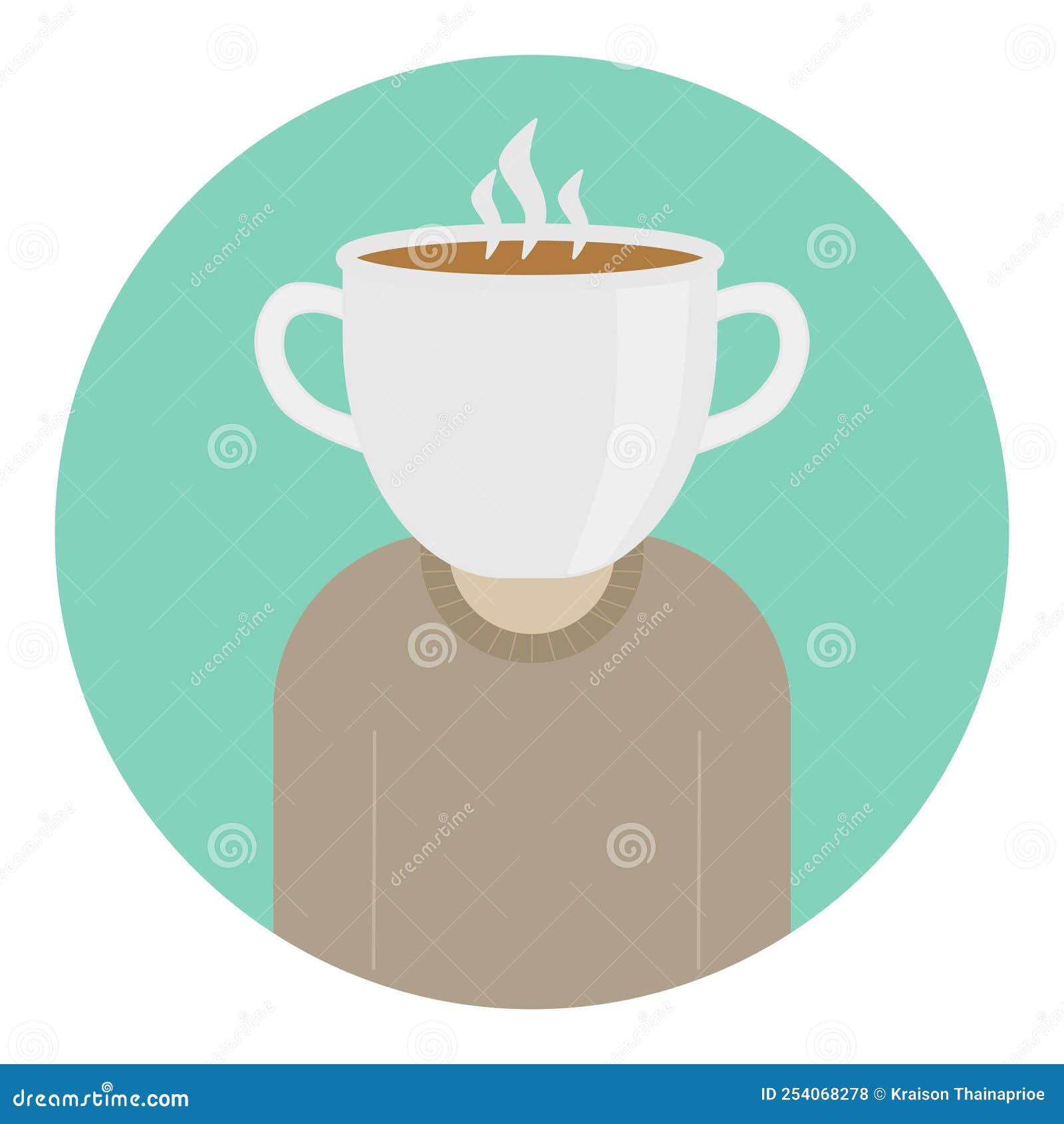 Common Symptoms of Caffeine Withdrawal Stock Vector - Illustration of ...