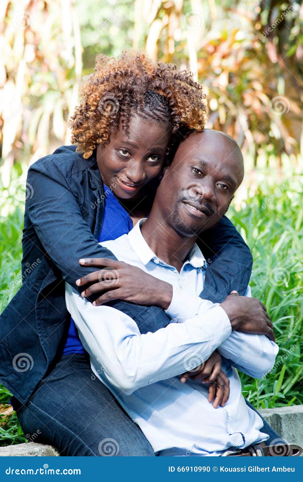 Common vision. stock photo. Image of embracing, young - 66910990