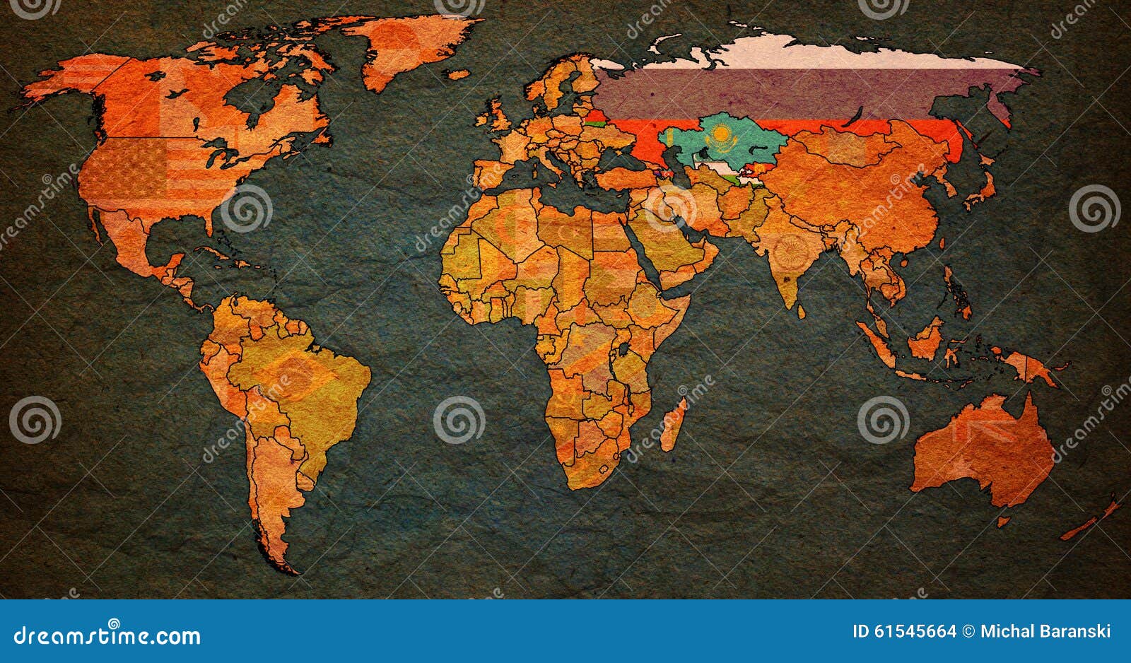 Commonwealth of Independent States Stock Illustration - Illustration of ...