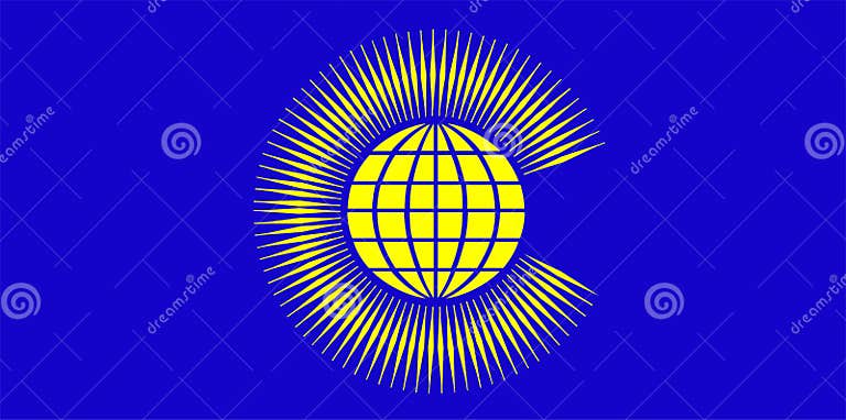Commonwealth Organization Sign Stock Illustration - Illustration of ...