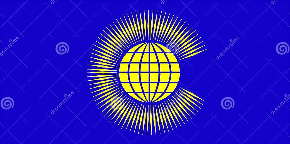 Commonwealth Organization Sign Stock Illustration - Illustration of ...