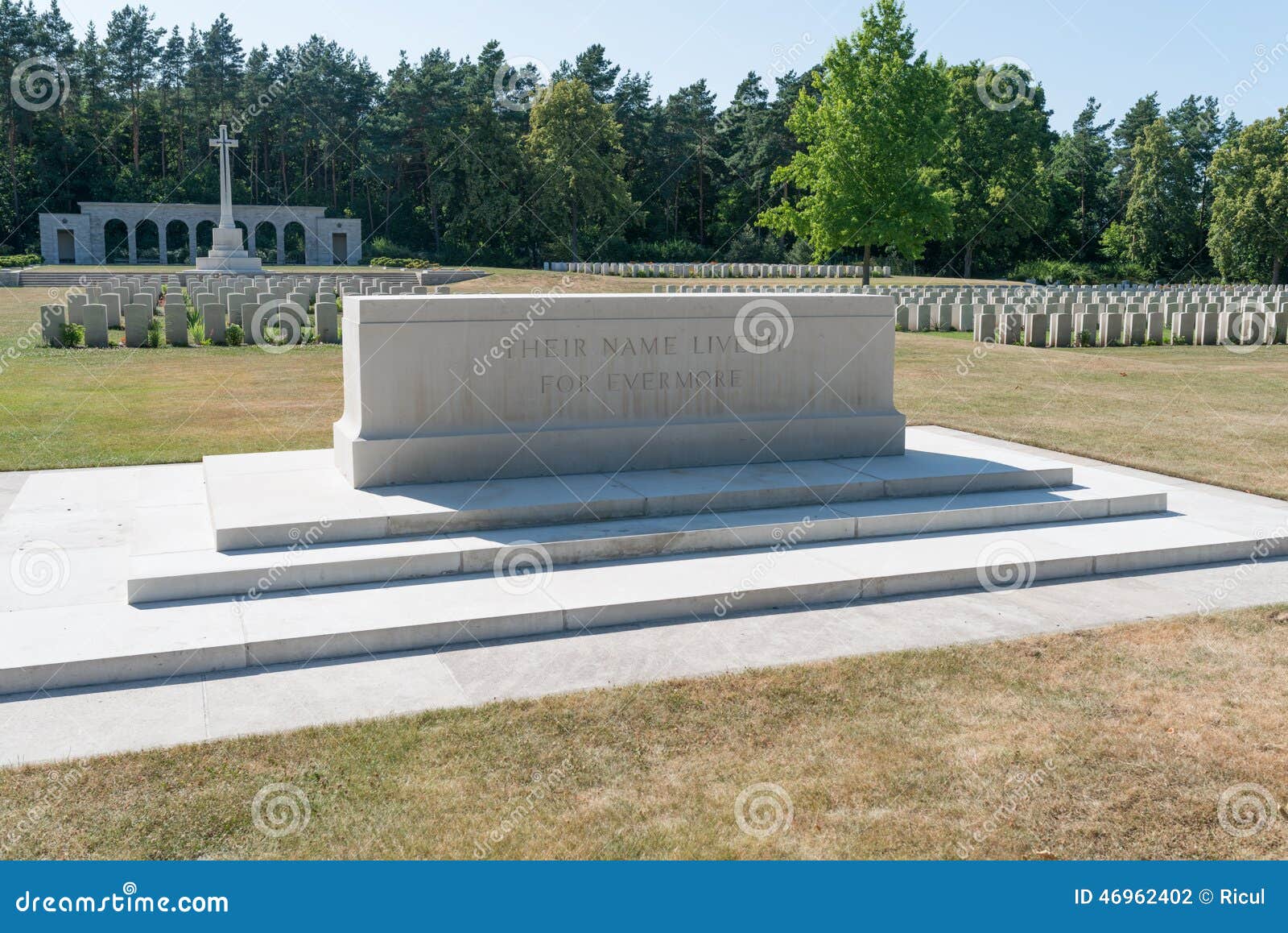 Commonwealth War graves stock photo. Image of commemoration - 46962402