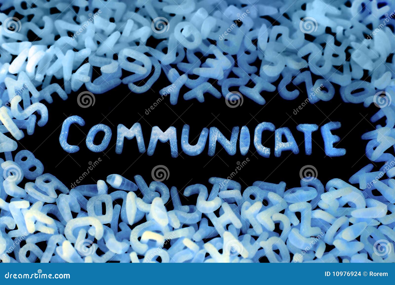 Communicate stock photo. Image of glow, letter, modern - 10976924