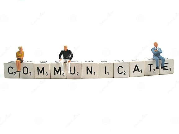 Communicate stock photo. Image of speak, woman, listen - 4295702