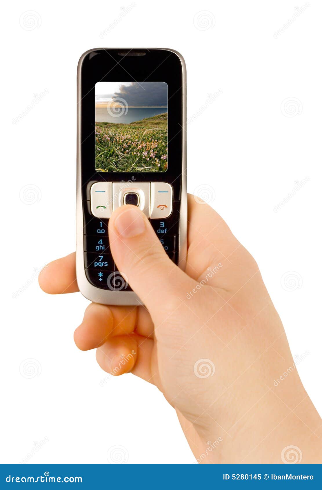 Communicatie Van De Technologie Telefoon Stock Afbeelding - Image of ...