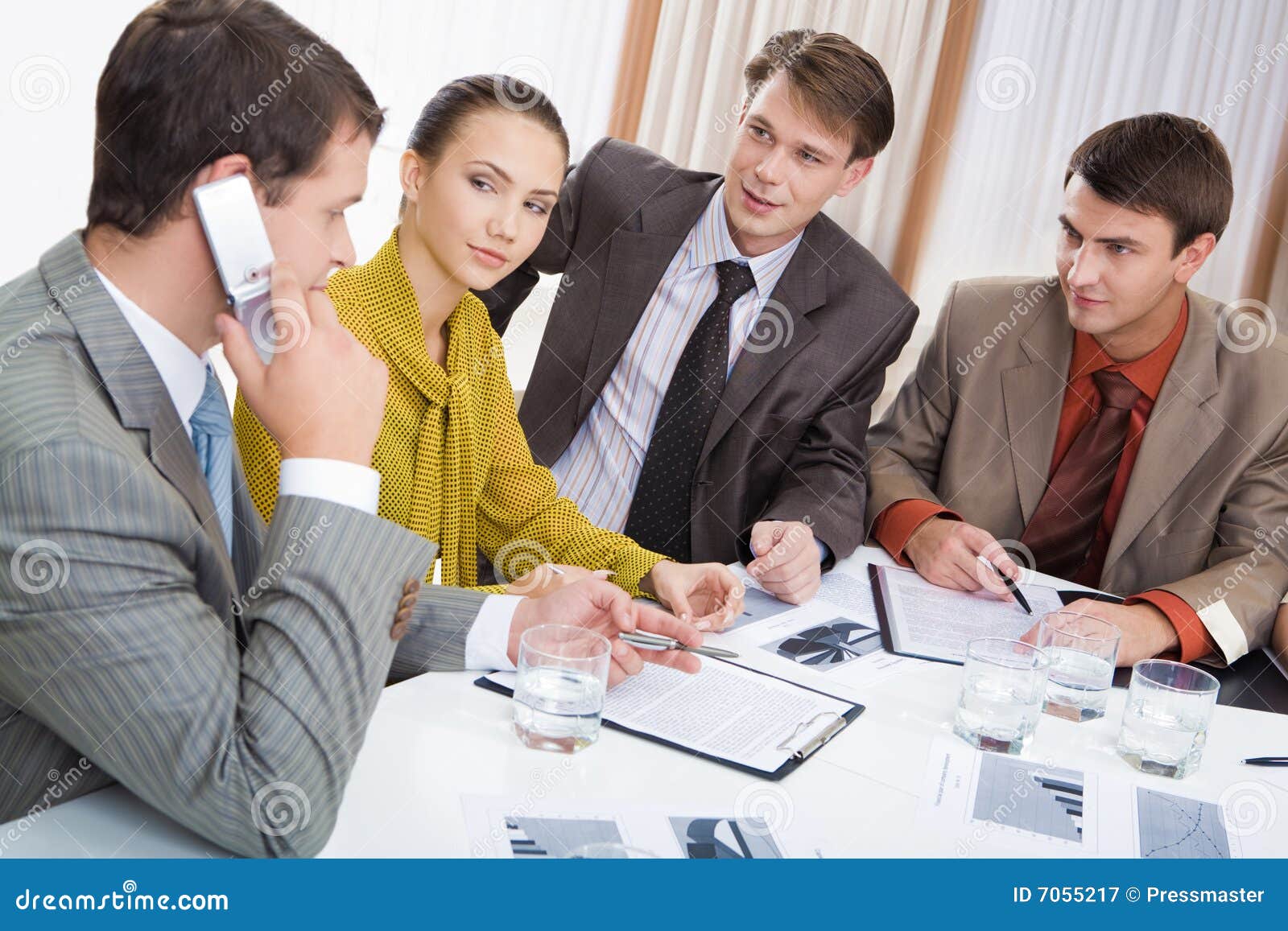 Communication stock image. Image of cellular, confident - 7055217