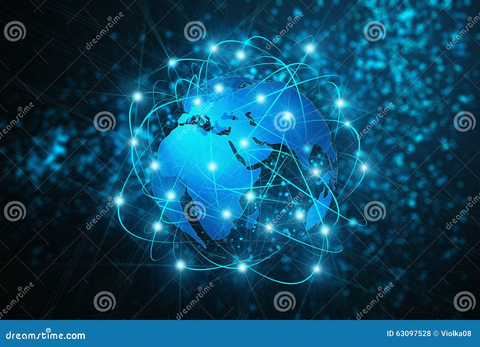 Communication Abstract Background Stock Illustration - Illustration of ...