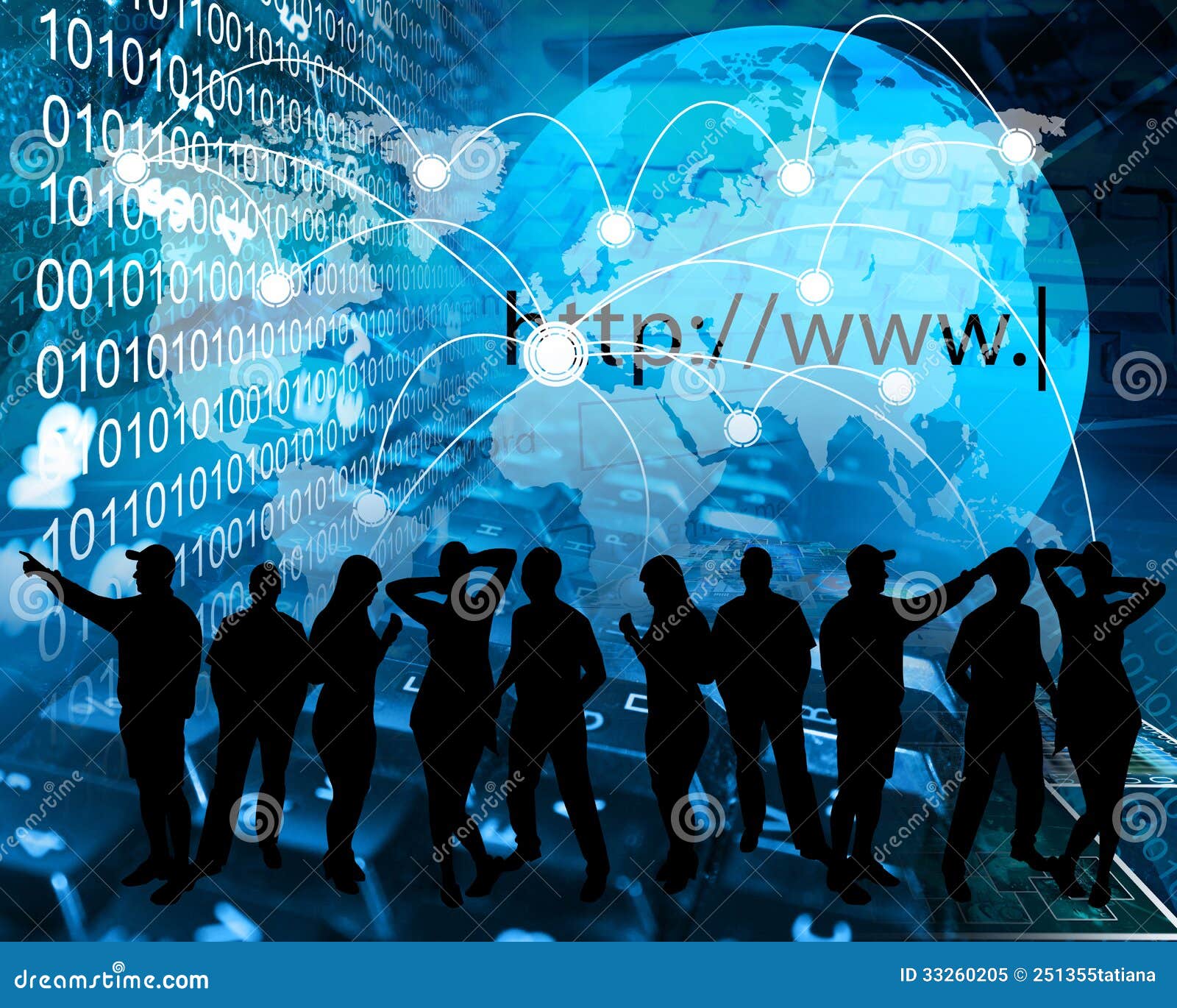 Communication stock image. Image of globalization, screen - 33260205