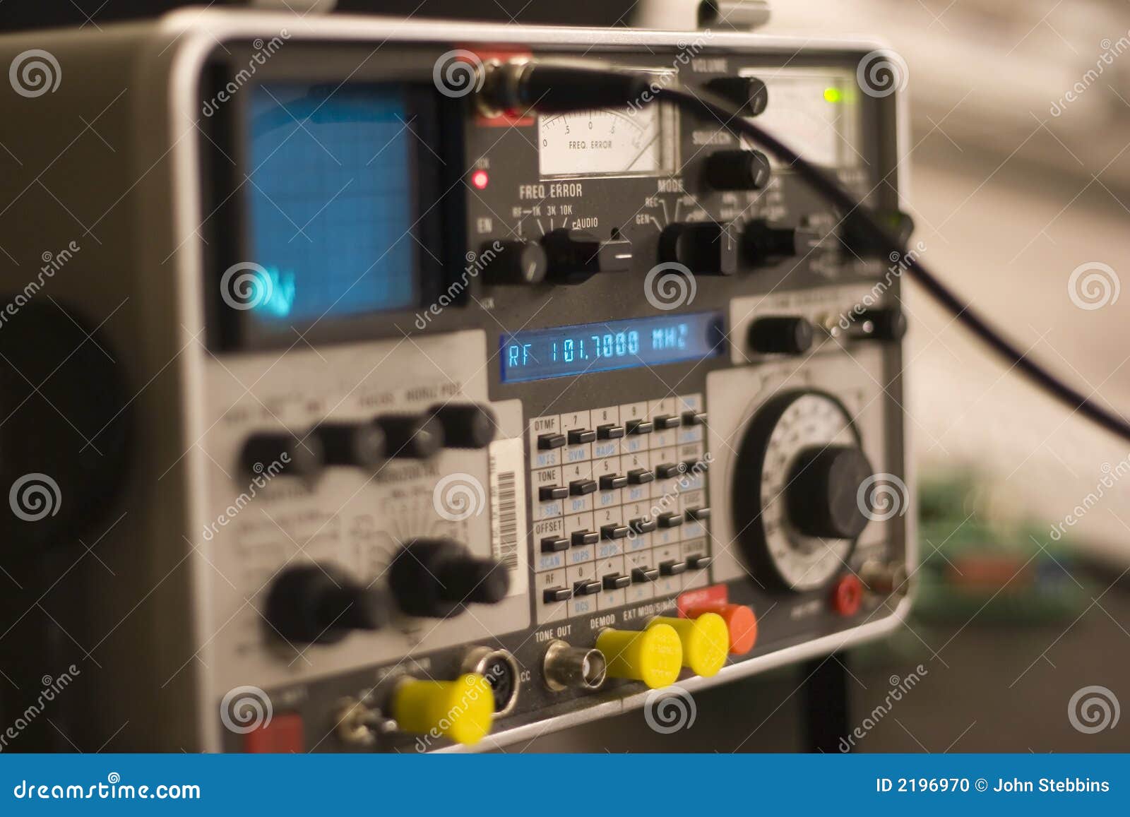 Communication Analyzer stock photo. Image of cable, connector - 2196970