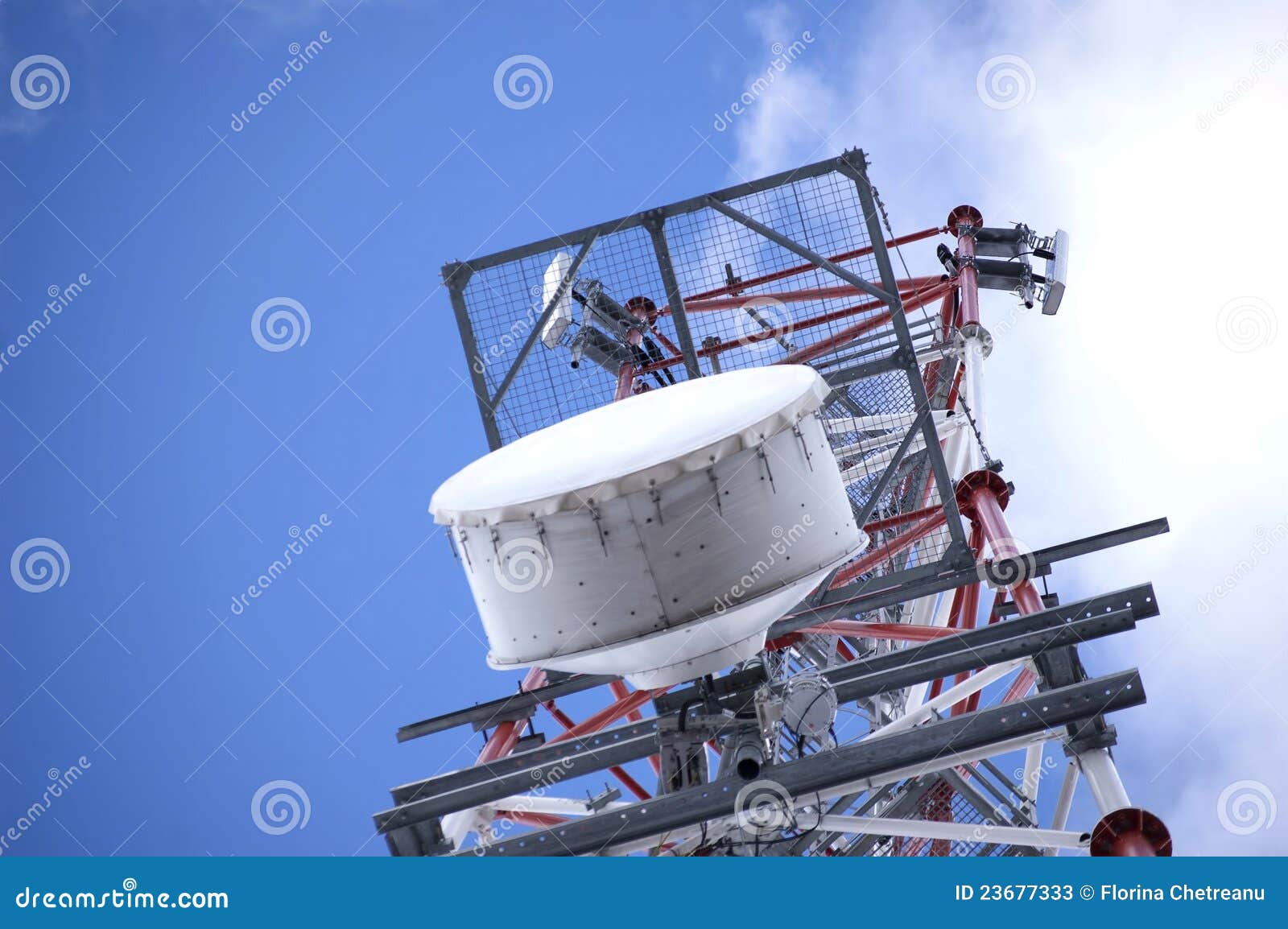 Communication Antenna stock image. Image of station, electronic - 23677333