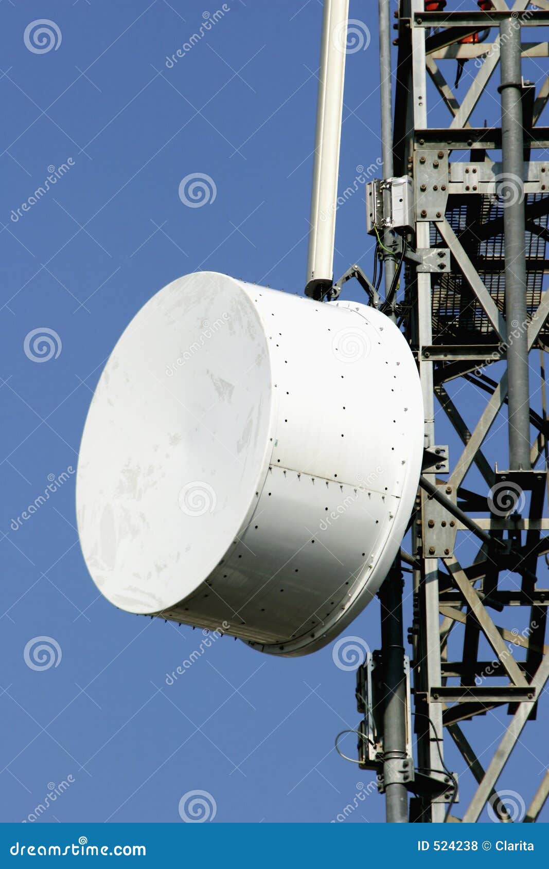 Communication Antenna stock photo. Image of health, cross - 524238