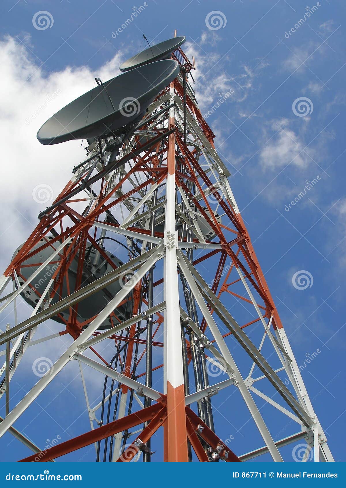 Communication Antenna stock image. Image of relay, communication - 867711