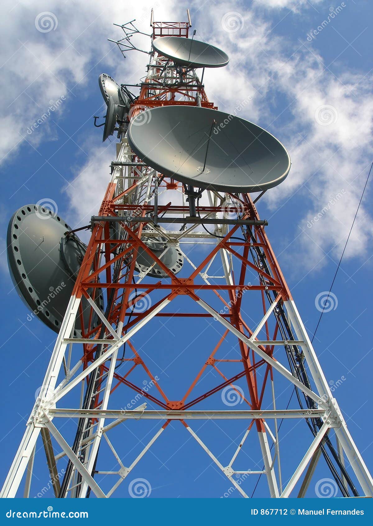 Communication Antenna stock photo. Image of communication - 867712