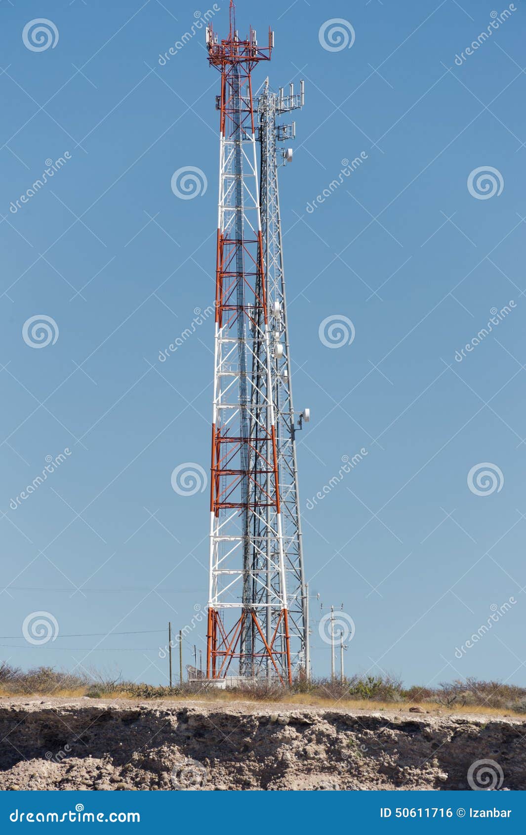 Communication Antenna stock photo. Image of tele, beautiful - 50611716
